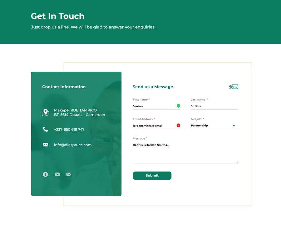 Responsive Contact Us Page Design Using Html5 CSS3|, 56% OFF
